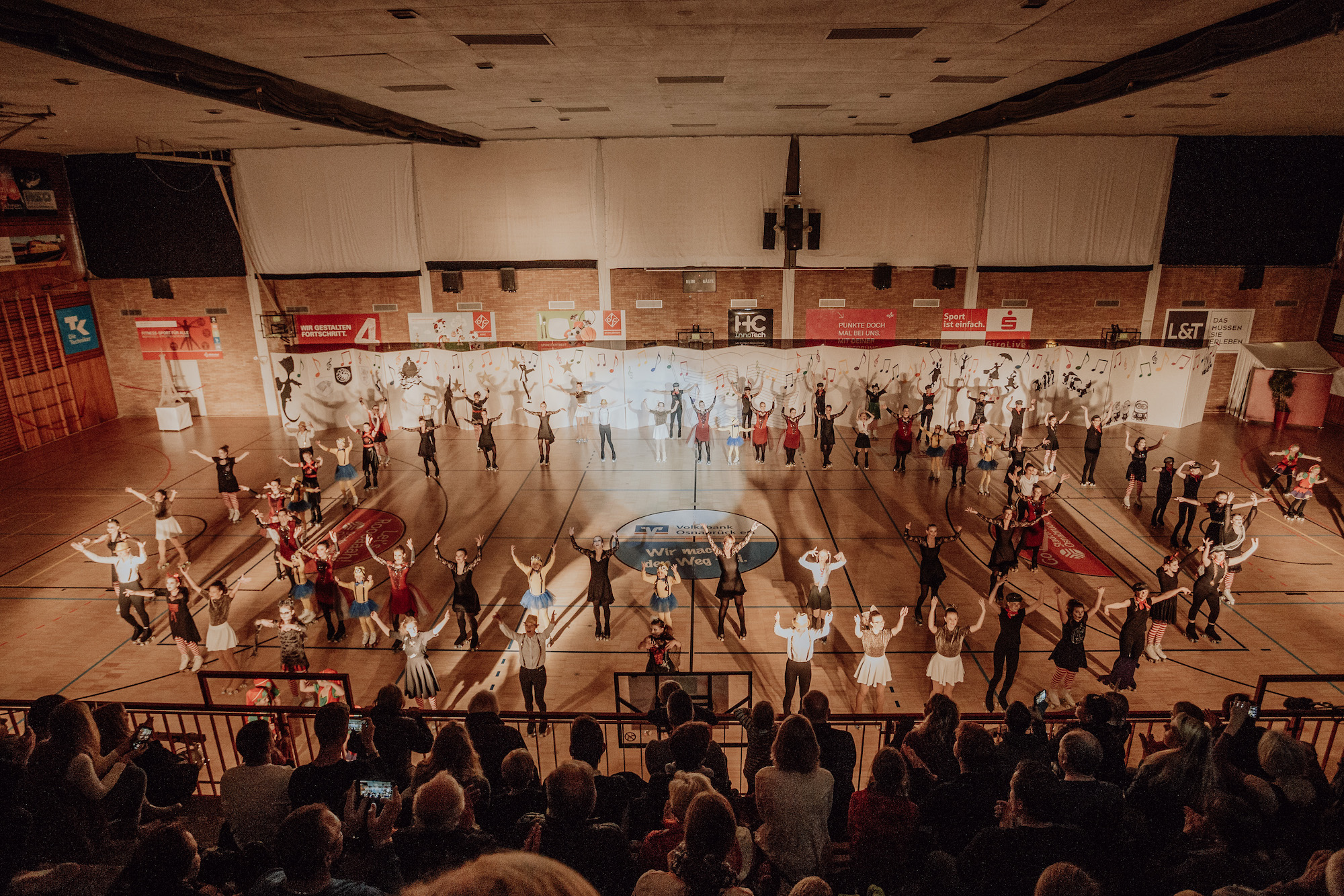 Rollkunstshow zurück beim OSC - OS-Radio 104,8